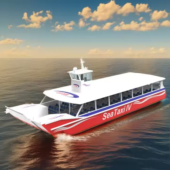 120 Pax Aluminum Passengers Boat 21m X 6m Poseidon Brand Tourist Ship ...