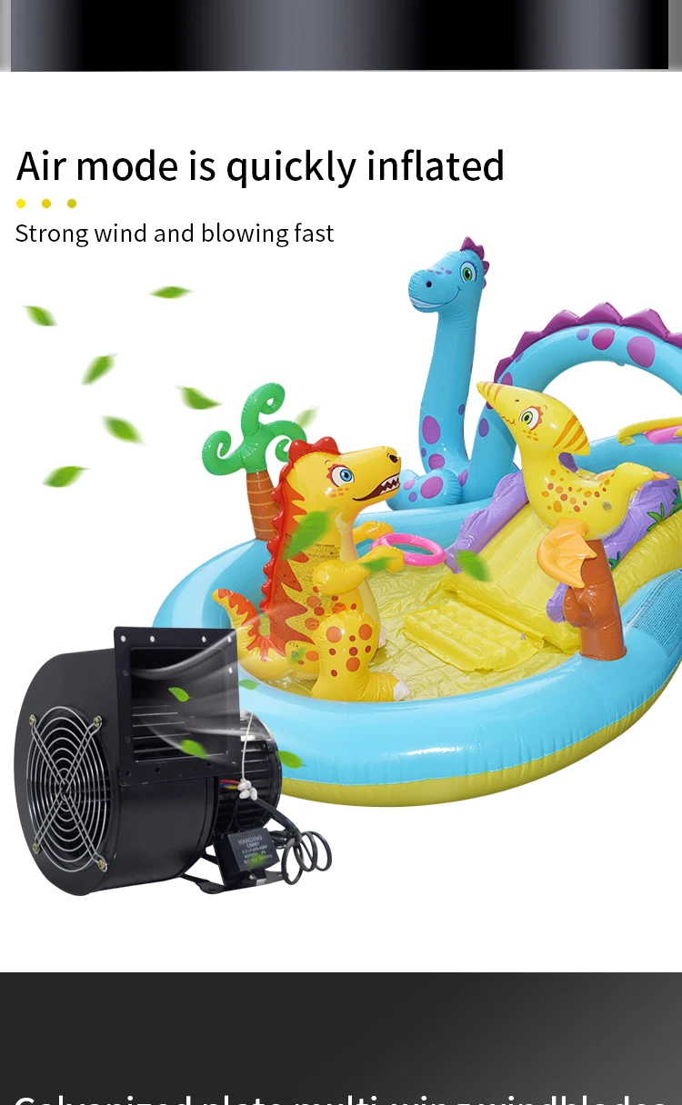 High Efficiency 500w Multi-wing Centrifugal Radial Fan Industrial 220v ...