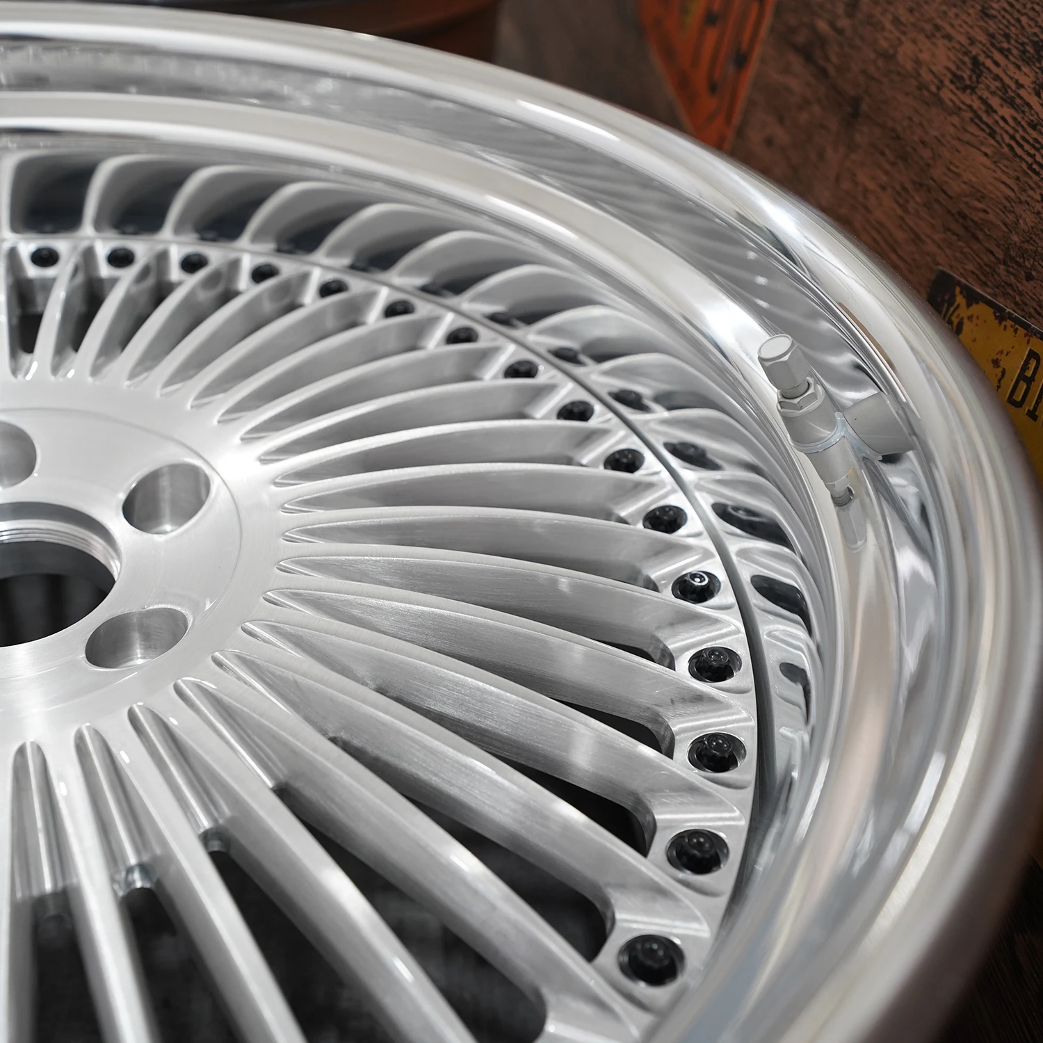 Pwc Custom Forged Rim 21x10 Front 21x11.5 After 5x120 3 Piece Forged ...