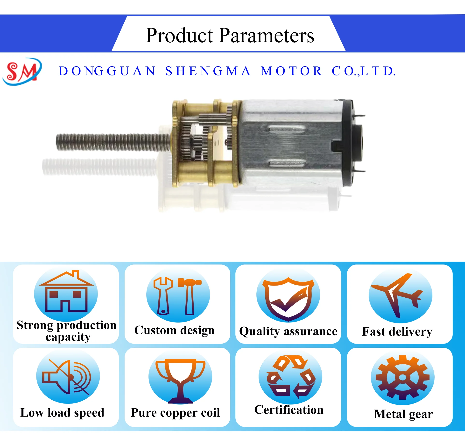 Sm Manufacturers Mini 12v Dc Gear Encoder Motor Yellow N20 Dc Gear ...