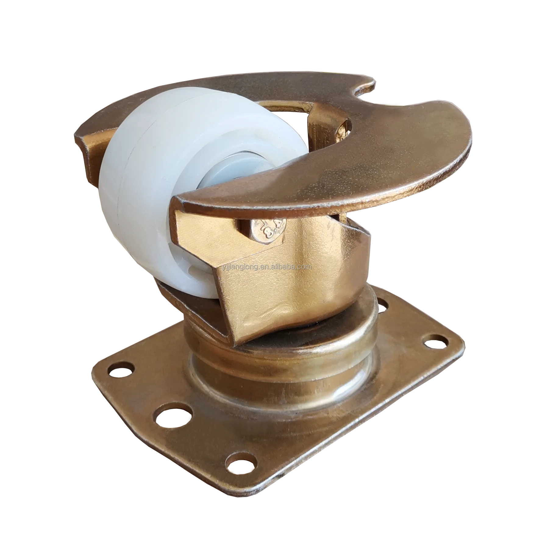Maintenance Free Air Cargo Conveyor Castor Upward Swivel Caster Nylon ...
