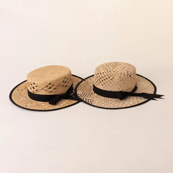 Wholesale Visor Mesh Large Wide Brim Straw Hat Women Men Unisex Caps ...