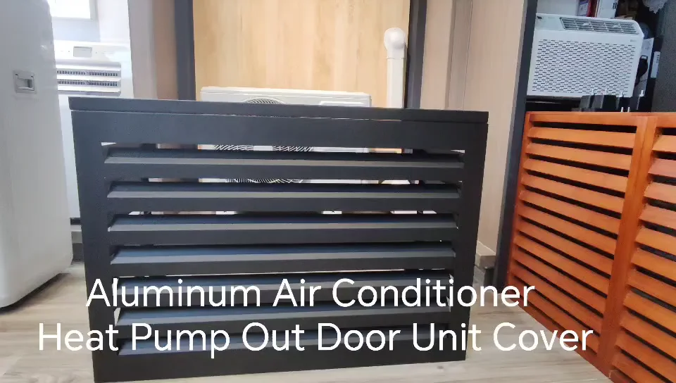 2024 Simple Air Conditioner Outer Hood New Heat Pump Cover External ...