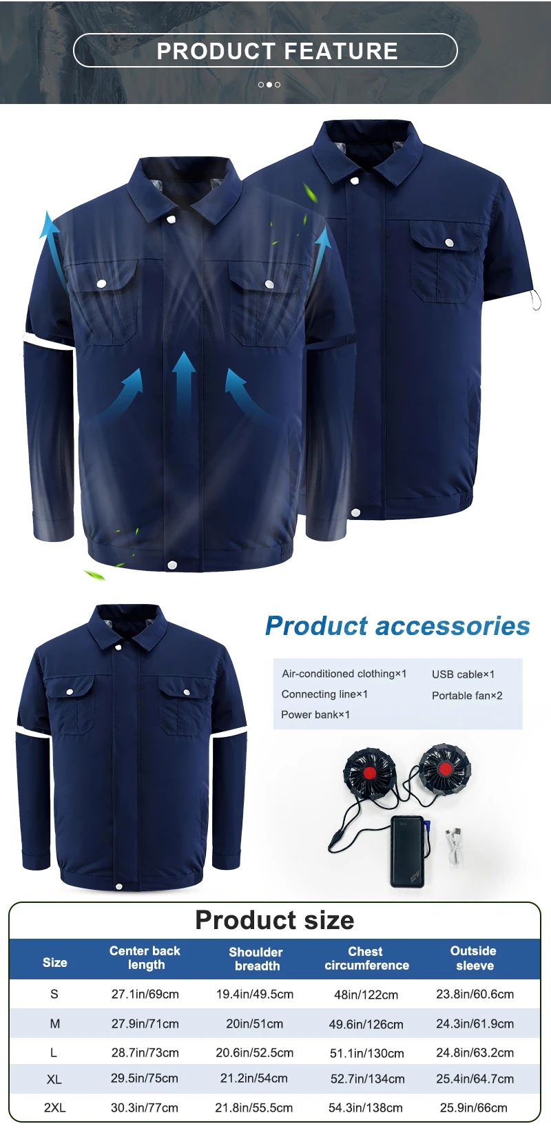 Worker Wear Uniform Welder Cooling Jackets Air Cooling Hi-vis Jacket ...