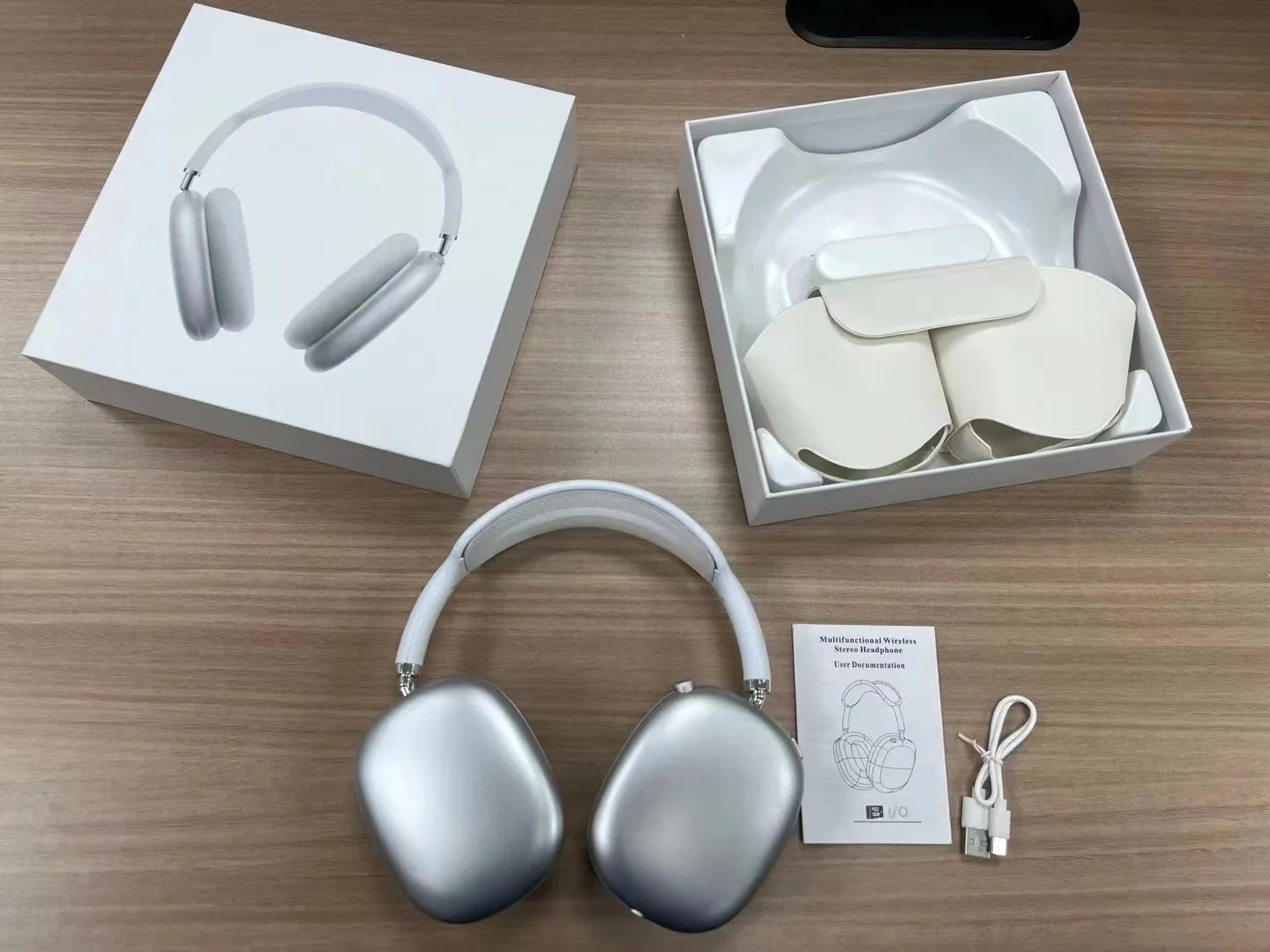 Ap-6 Bluetooth Headsets Over Ear Wireless Gaming Earphones Noise ...