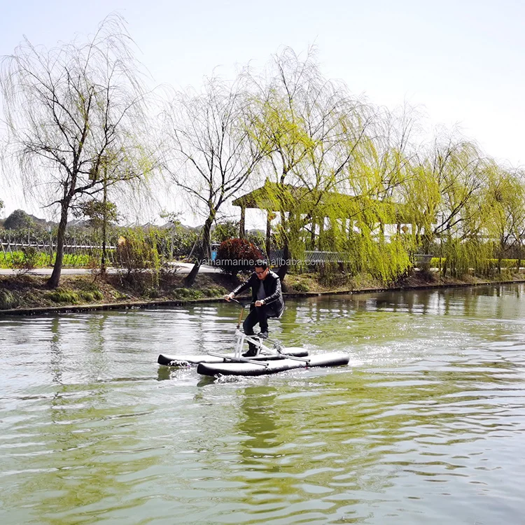 2023 New Design Inflatable Water Bike Floating Customized Water Bike ...