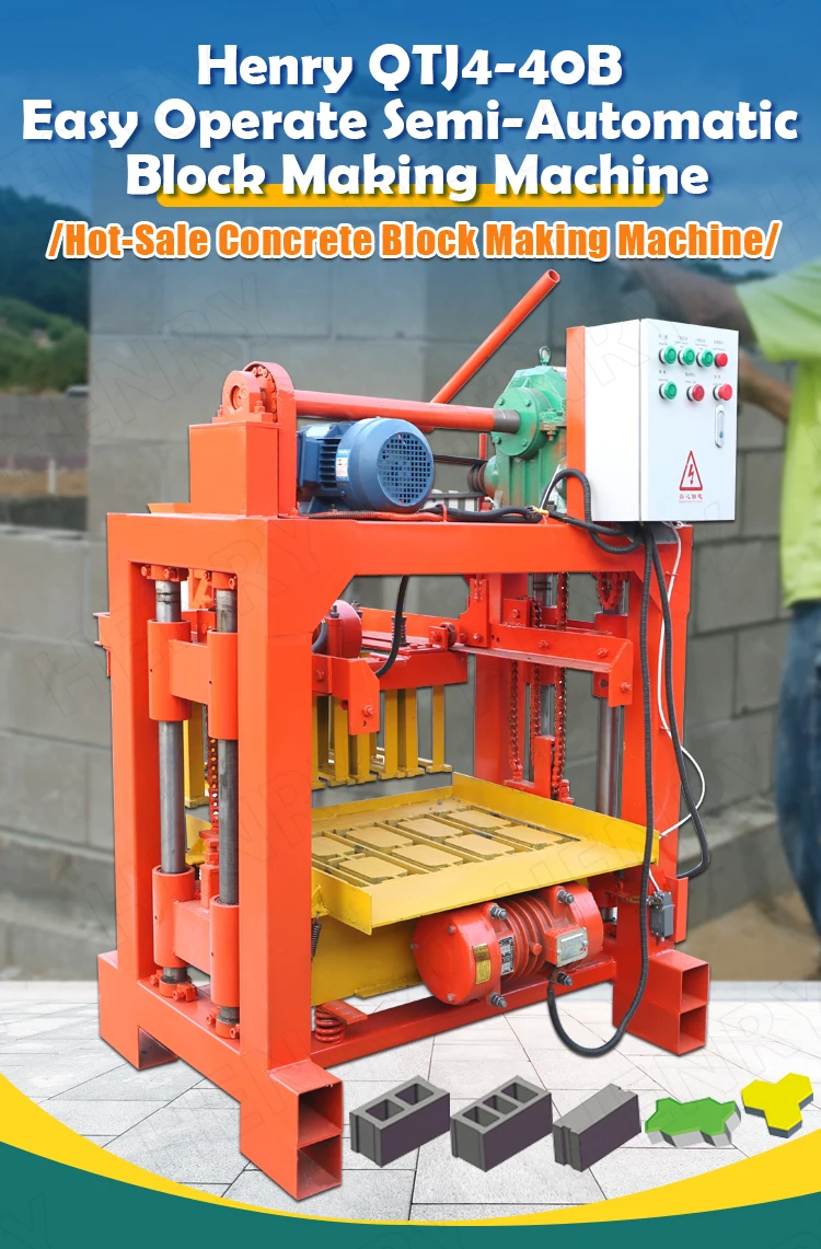 Small Scale Qt4-40b Hourdis Block Making Machine In West Africa - Buy ...