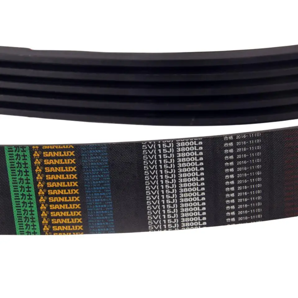 SANLUX Conveyor Rubber Belt 3V 5V 8V 15J 25J 9J BJ CJ Connected Narrow V-Belt Transmission Belt ...