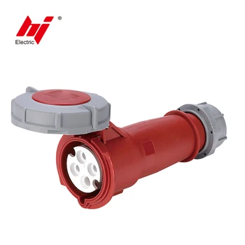 Ip67 16a 380v 4 Pin Mobile Industrial Socket 3p+e Power Supply ...