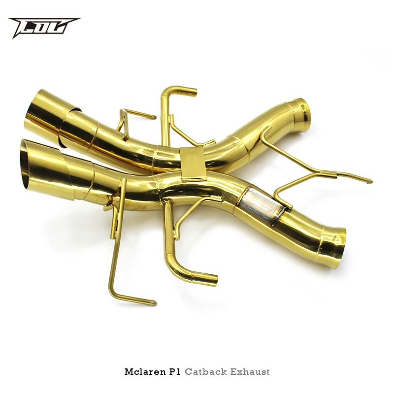 Coc Performance Racing Exhaust System For Mclaren P1 3.8 Hybrid 2013 ...