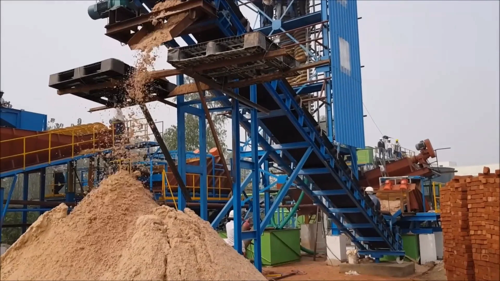 Low Energy Sand And Gravel Wash Plant Screw Wash Sand Machine Spiral ...