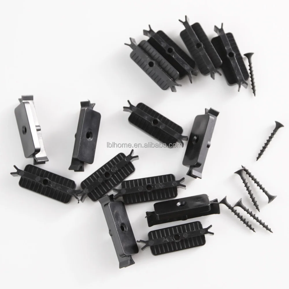 Wpc Plastic Decking Clips Hidden Fastener - Buy Wpc Deck Plastic Clip ...