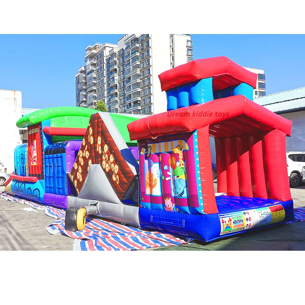 Inflatable Bouncer Commercial Bounce House Jumping Combo Bouncy Castle ...