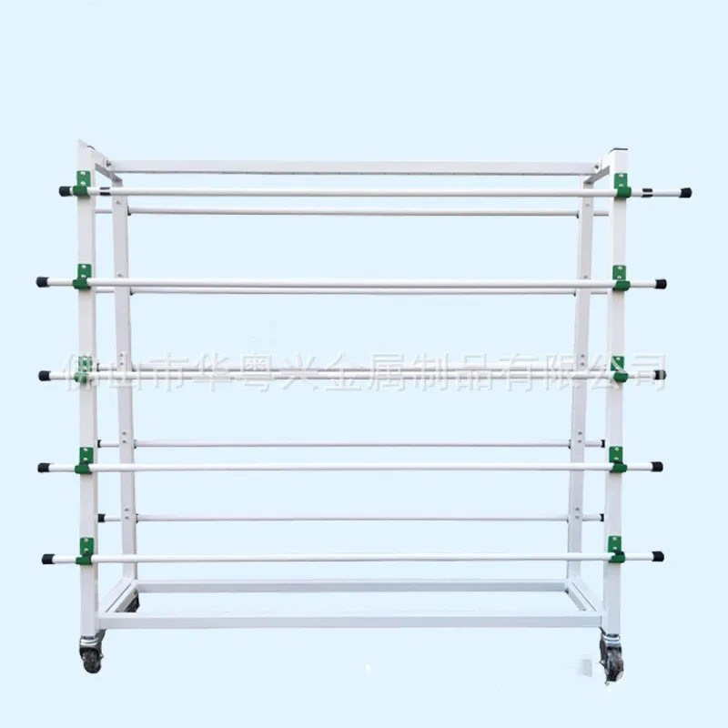 Customizable White Double-Sided Carpet Rack Tablecloth Display Stands ...