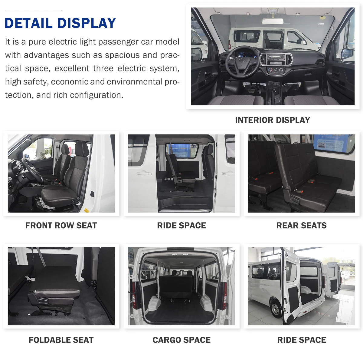 New Changan Ruixing EM80 2025 Cargo Passenger Edition Comfort 2/3/5/6/7 ...