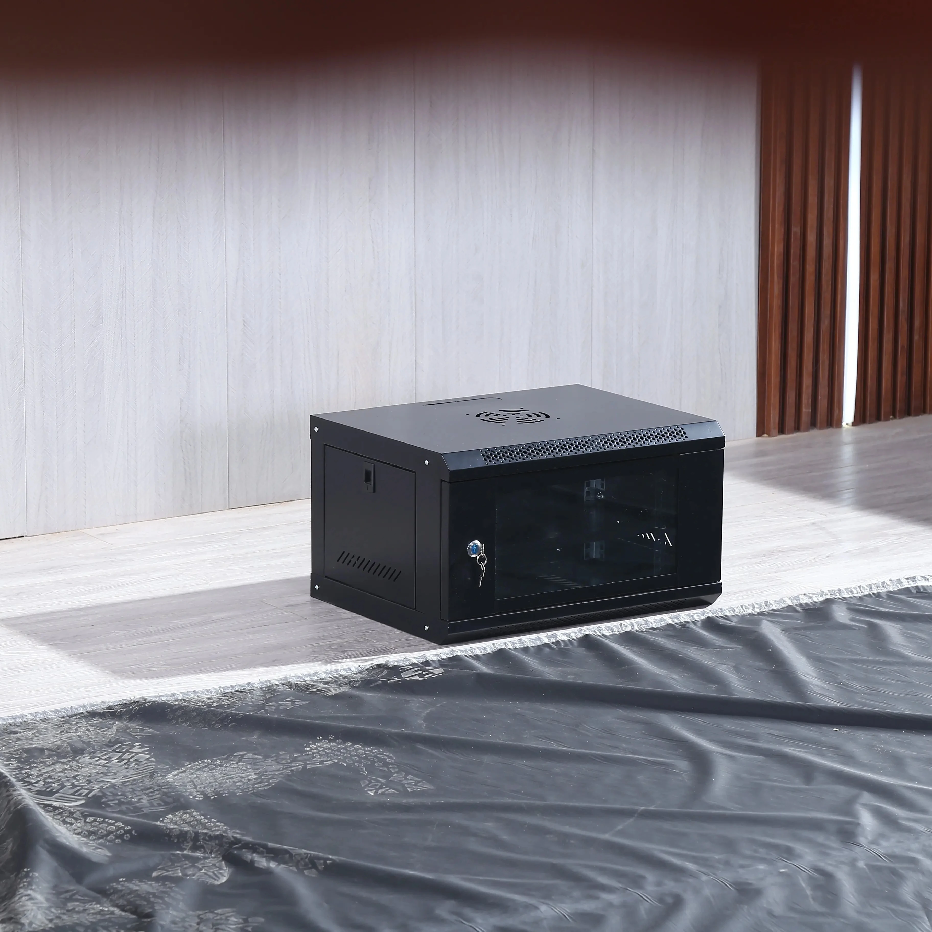 Network Rack Cabinet 4U 6U 9U 12U 15U Wall Mount Equipment Rack ...