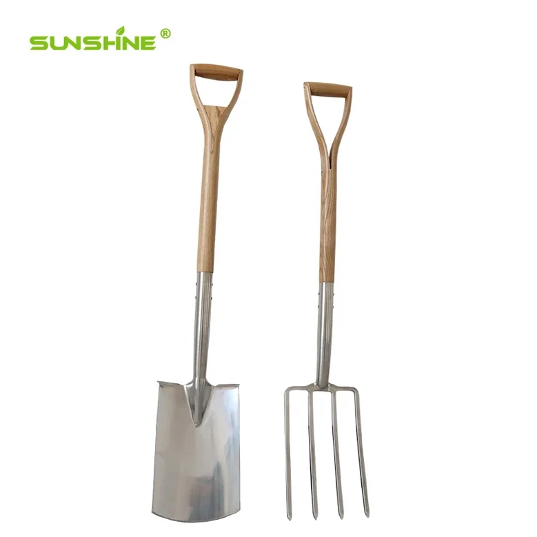 SUNSHINE Outdoor D-Shape Digging Spade - Heavy Duty Tools