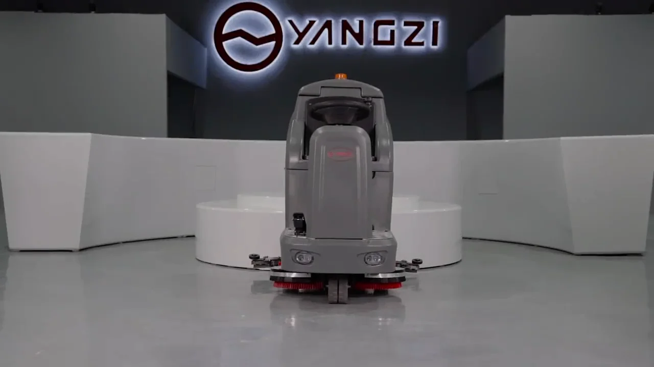 Professional Orbital Stand On Floor Scrubber Scrubbing Machine With ...