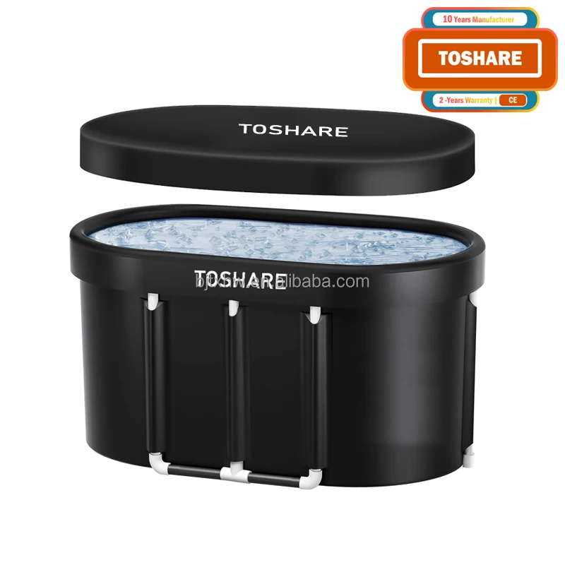 Toshare Customized Oem Spa Recovery Pod Pro Black Inflatable Ice Bath ...