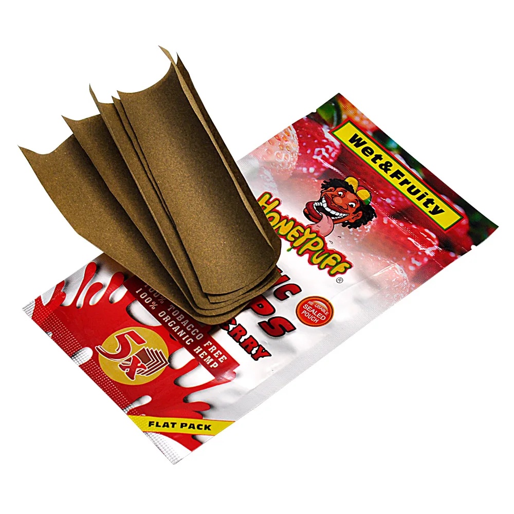 Honeypuff Fruit Flavored Hemp Wrap Hemp Wrapping With Rolling Tips ...