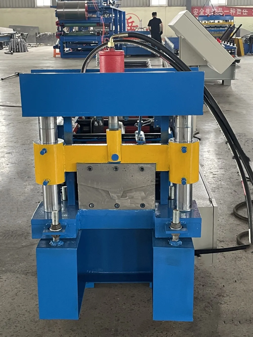 Automatic Steel Roof Ridge Cap Roll Forming Machine| Alibaba.com