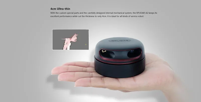 RPLIDAR A2M7 - 360° Obstacle Avoidance Sensor for Navigation