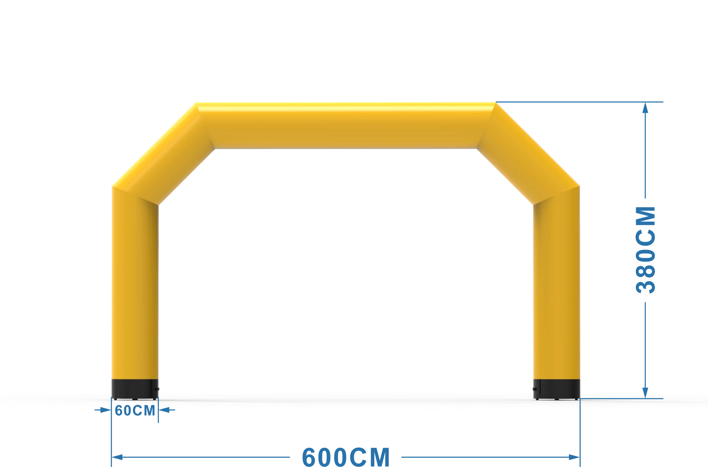 20ft Custom Inflatable Gate Arch Inflatable Arch With Customized Logos ...