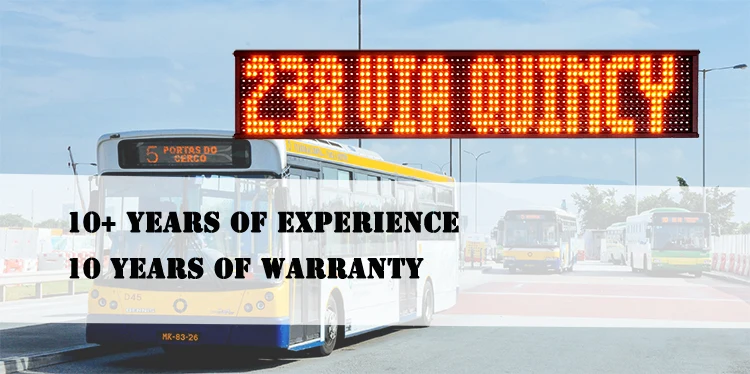 Letrero Led Rs485 Programable Para Buses - Buy Letreros Led Rs485 ...