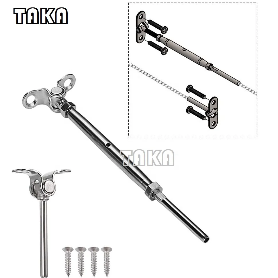 TAKA Stainless Steel Cable Railing Hardware Balustrade Wire Rope ...
