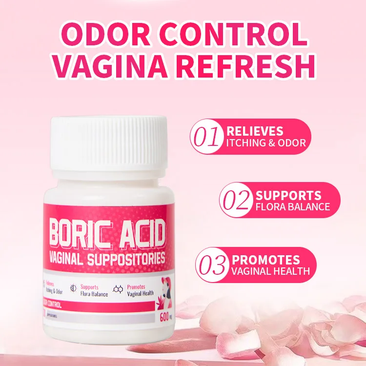 Prof.Ding OEM Wholesale Boric Acid Suppositories Vaginal Clean Pills ...
