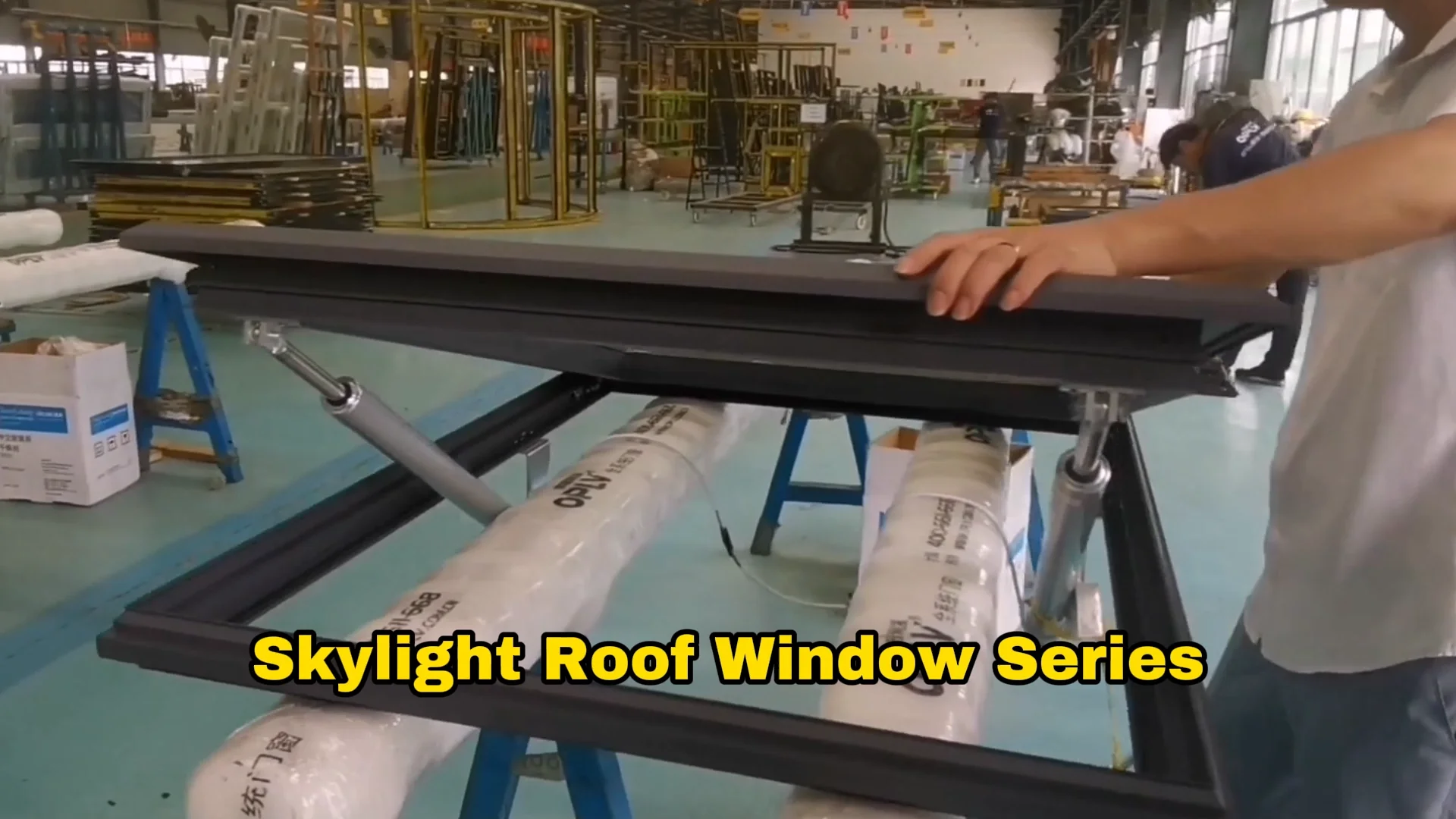 Aluminium Skylight Frame/steel Window Grill Design And Factories Roof ...
