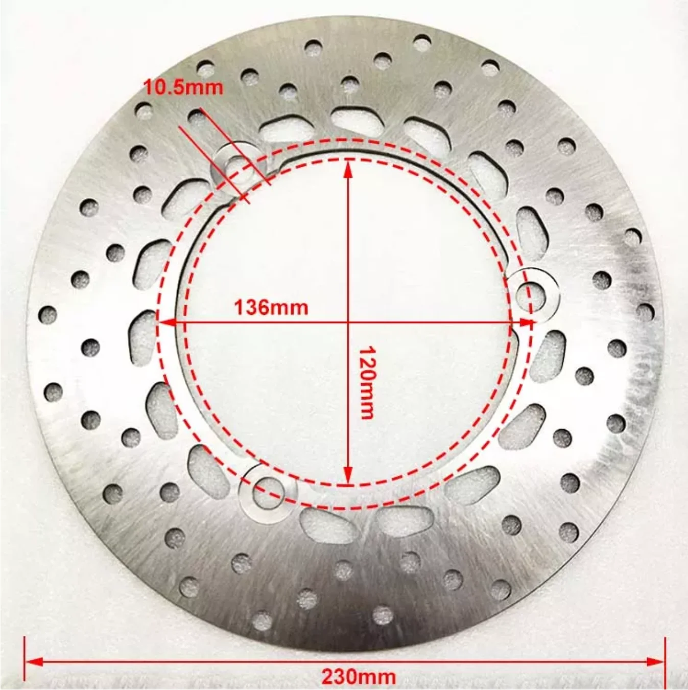 230mm Nmax Rear Front Fix Brake Disc for Yamaha - Sinoda