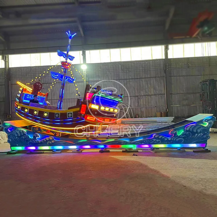 Fun Games Amusement Park Rides - Crazy Flying Car & Spaceship