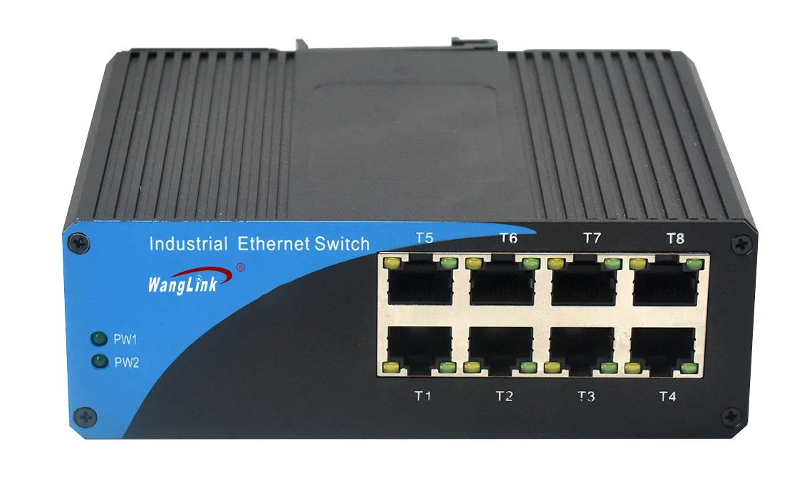 Wanglink Gigabit Industrial Ethernet Switch 8 10/100/1000m Rj45 ...