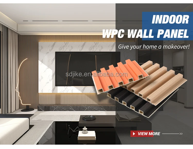 Interior 3d Gold Wpc Wood Decoration Wpc Wall Panel - Buy 3d Wall Panel ...