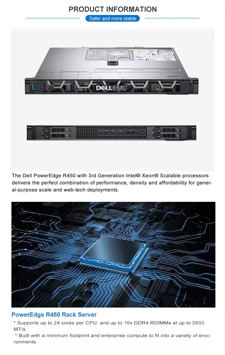 Dells Emc Poweredge R450 R650 R750 R750xa R350 Rack Server With Best ...