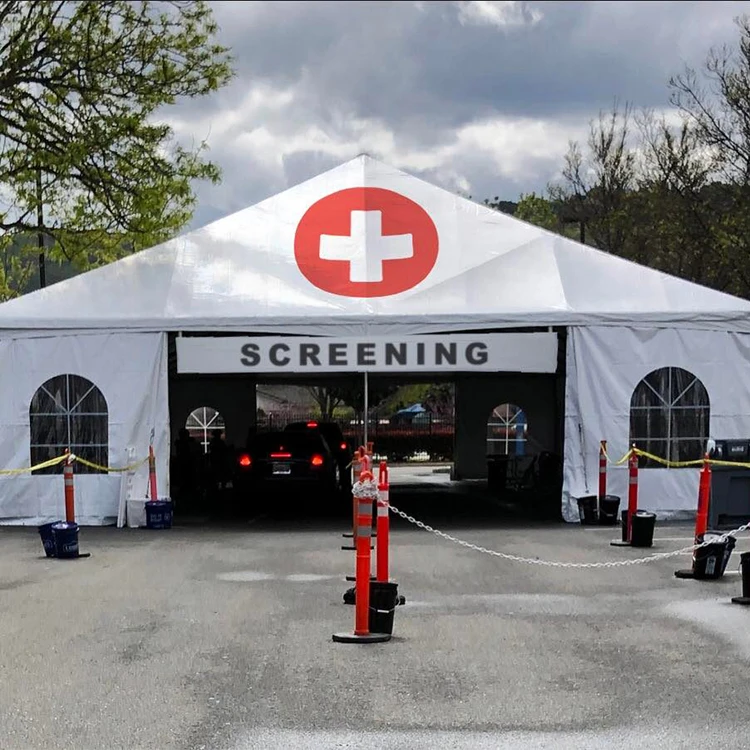 Waterproof Modular PVC Tents for Disaster Relief & Evacuation