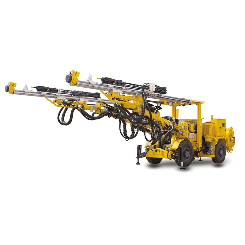 Boomer 282 Two-boom Hydraulic Controlled Underground Face Drilling Rig For Medium Sized ...
