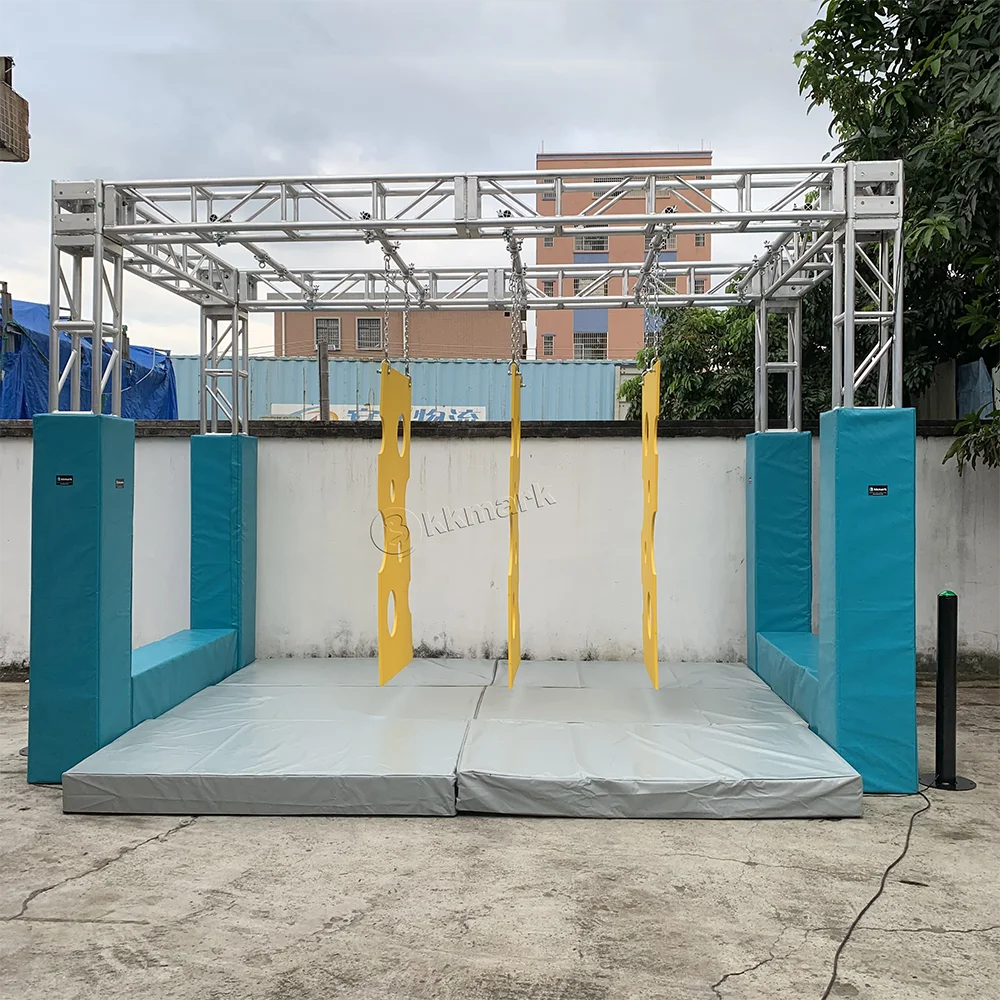 Amusement Park Climbing Competition Ninja Warrior Obstacle Element ...