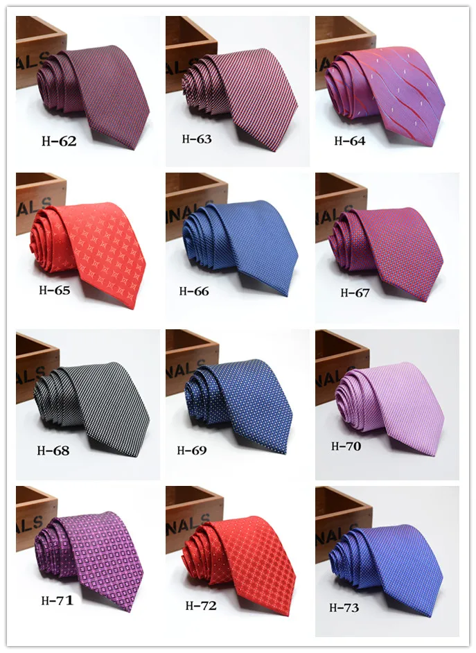 PLT02 Men's Business Formal Ties 100 Different Colors and Patterns ...