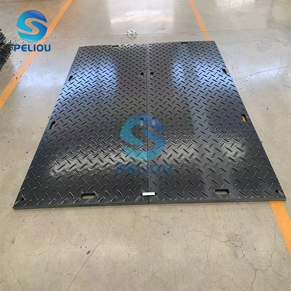 Heavy Duty Excavator Swamp Hdpe Ground Protection Mats Road Mat 4x8 For ...
