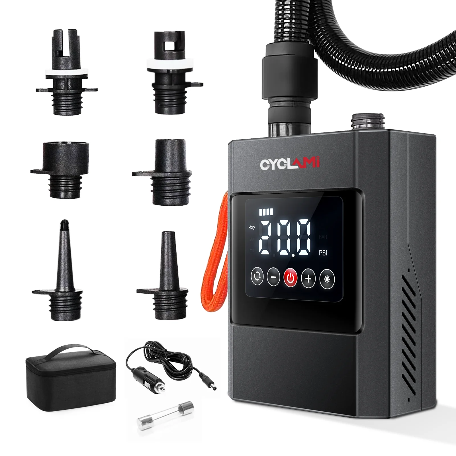 Cyclami 20psi Dc Electric Air Pump High Speed Air Compressor For ...