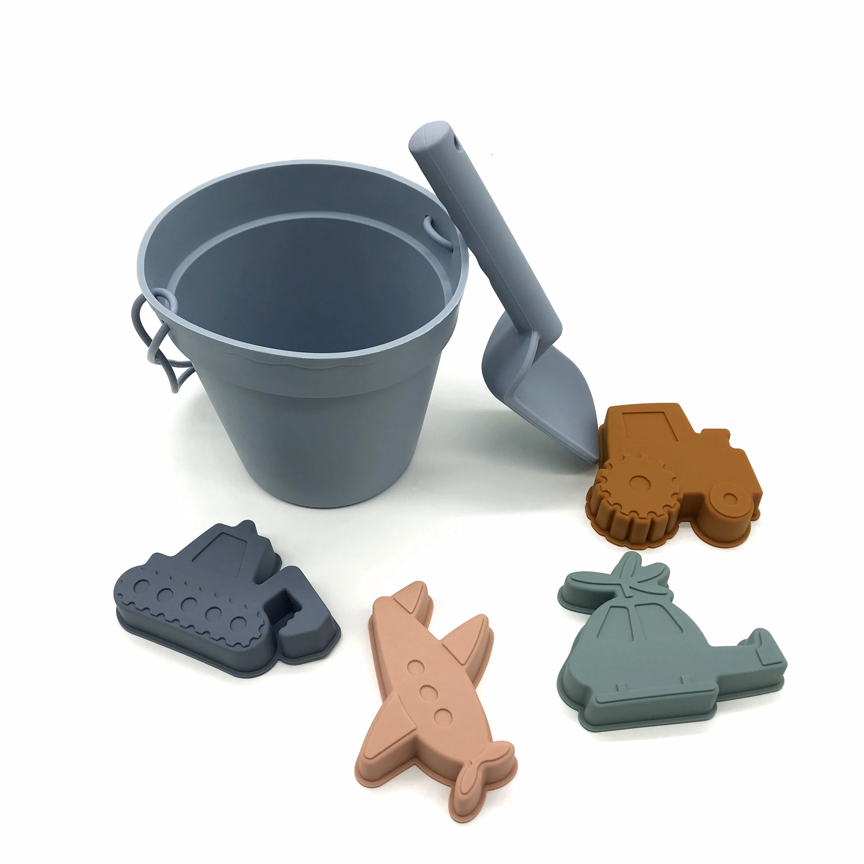 Vehicle Seaside Play Toy Set,Travel Friendly Silicone Beach Sand Mold ...