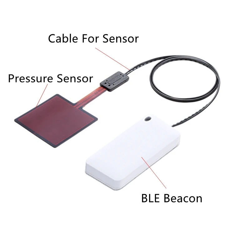 BLE 5.0 Attendance statistics pressure sensor bluetooth beacon with ...