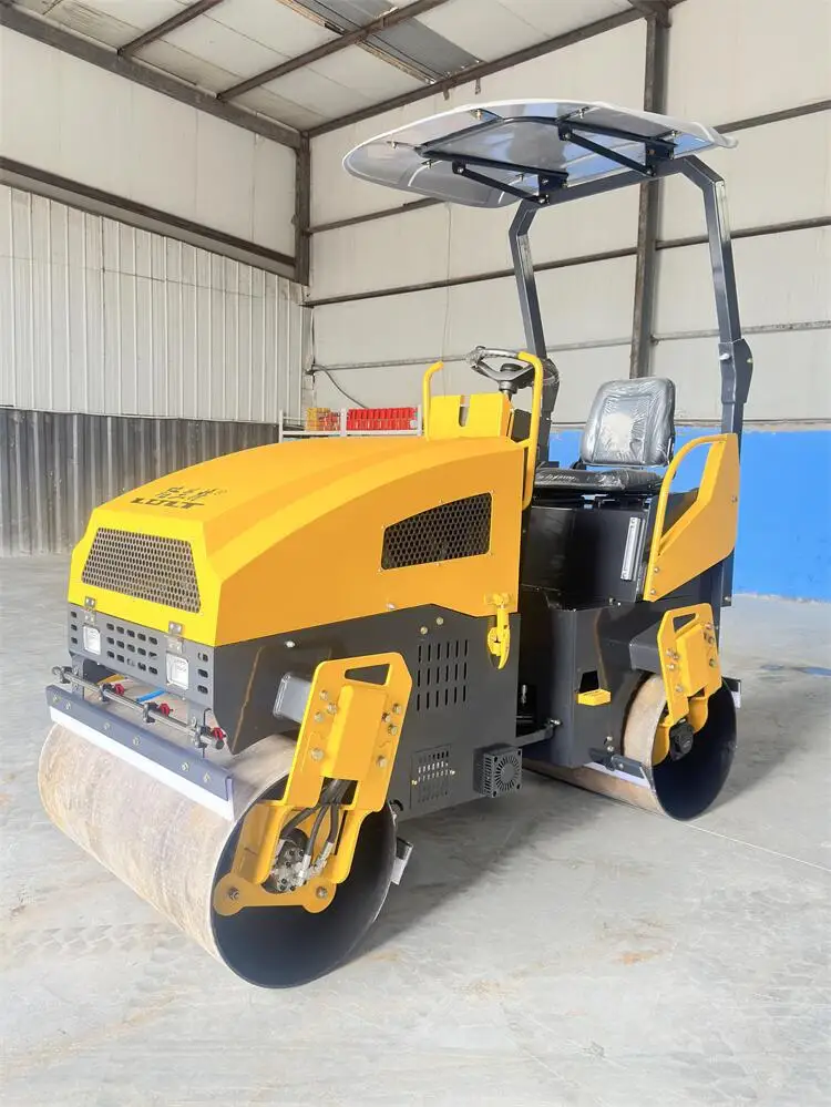 Cricket Pitch Roller Double Drum Roller Ride On Road Roller - Buy ...