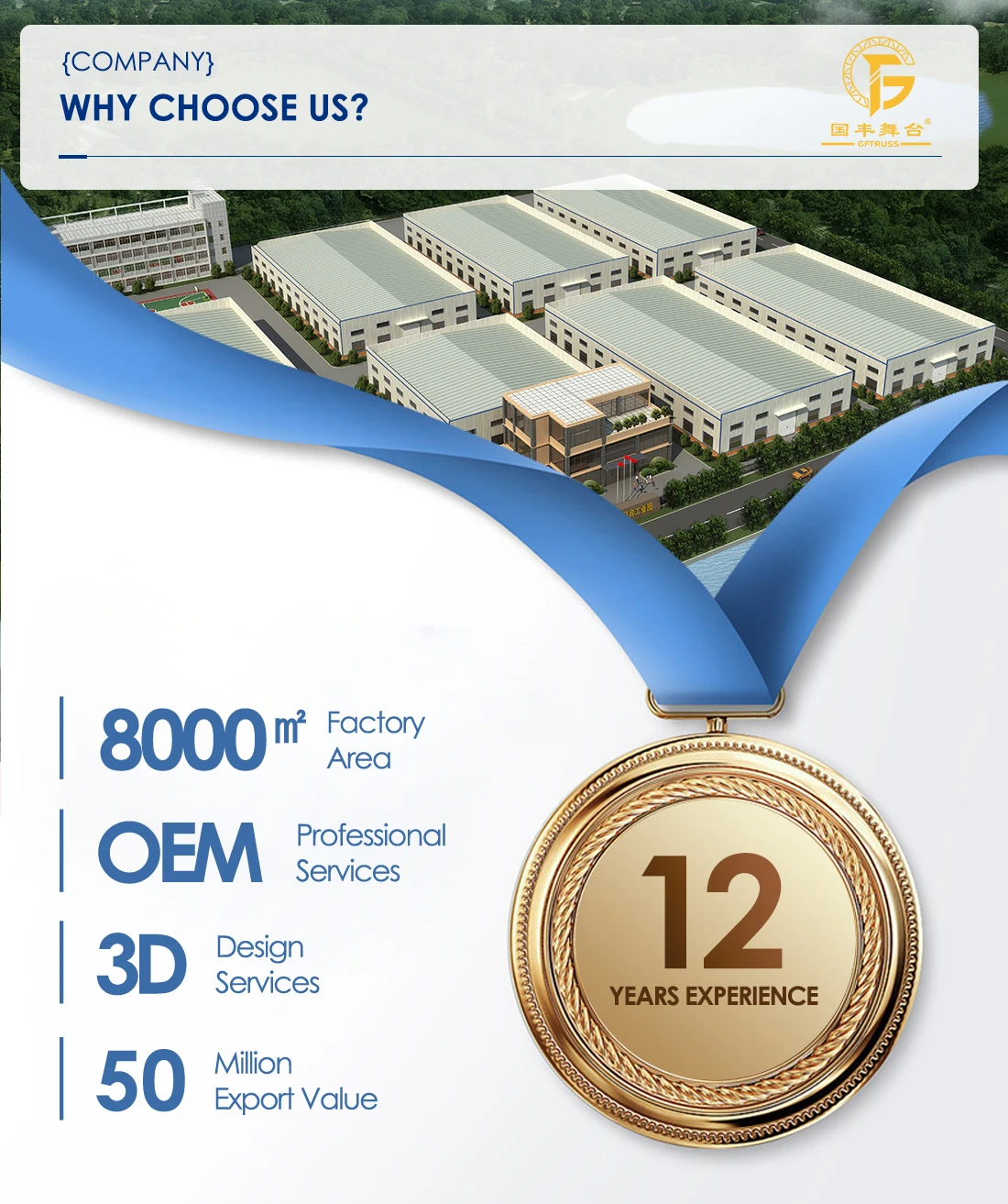 Outdoor Lifting Truss Stand - Easy Assembly & Portability