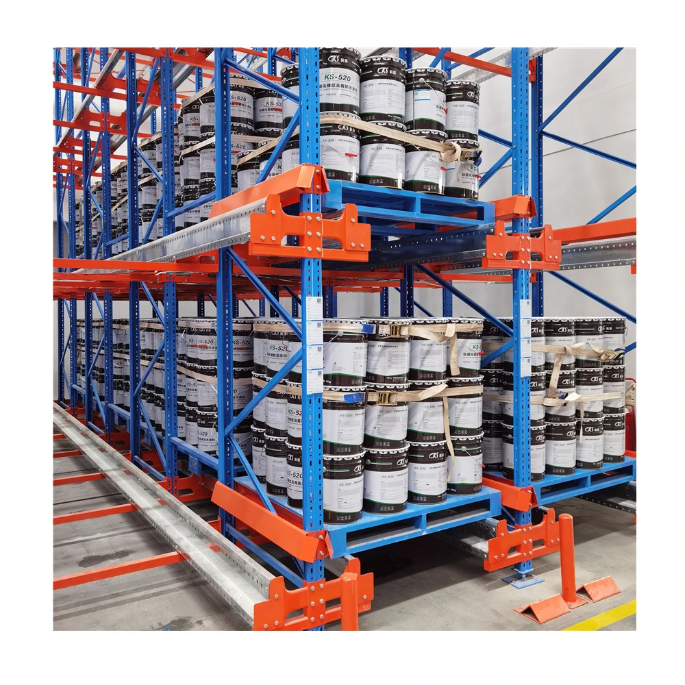 Cold Storage Automated Warehouse Storage Pallet Racking System Radio ...