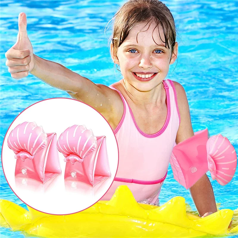 Cartoon Inflatable Armbands Pool Floats Water Wings Swimming Armlets ...