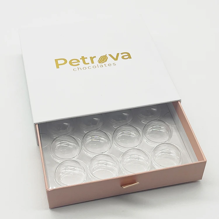 Luxury Paper Empty Strawberry Gift Box Sweet Bonbon Chocolate Packaging ...