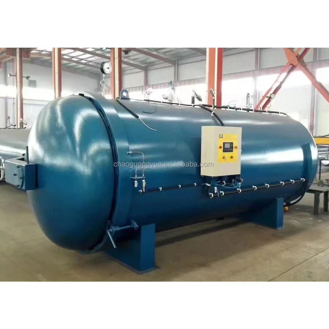 12 Cubic Rubber Tyre Retreading Vulcanizing Chamber Tank Autoclave ...